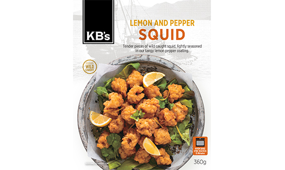 KB's Lemon and Pepper Squid - KB Seafood Co