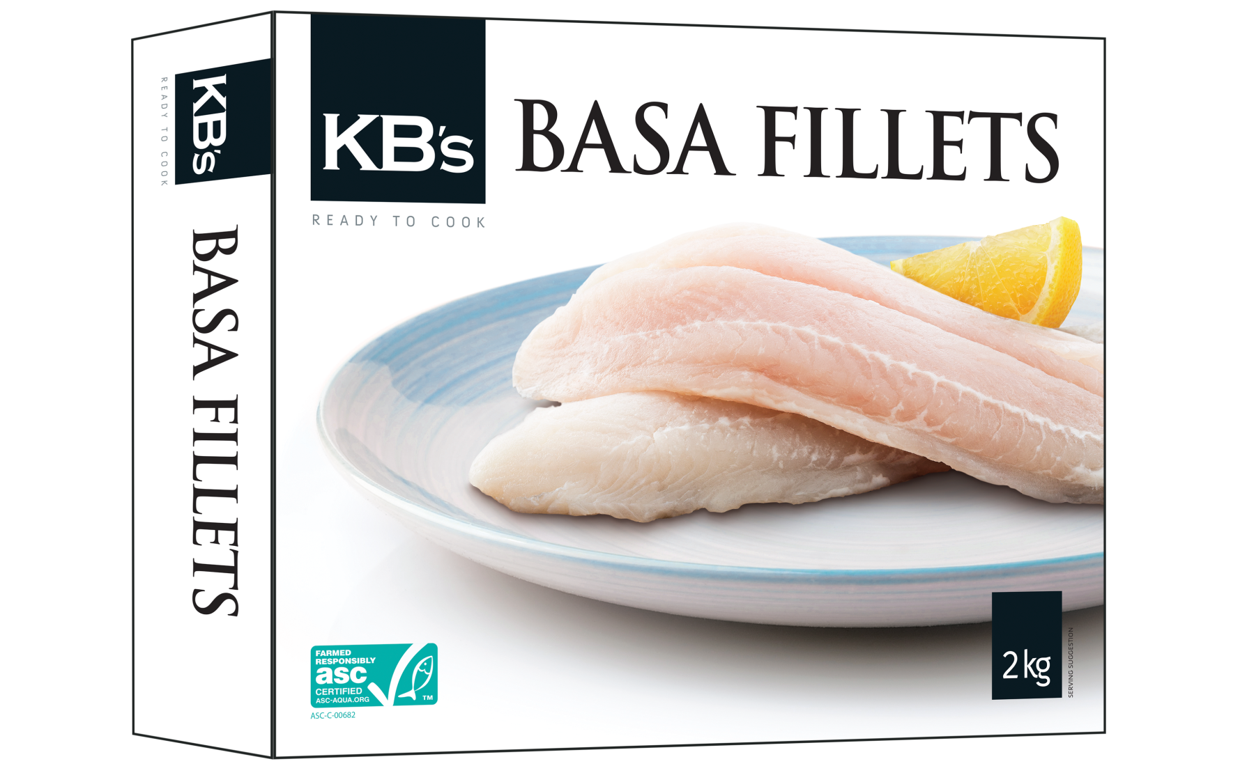KB's Basa Fillets Skinless - KB Seafood Co