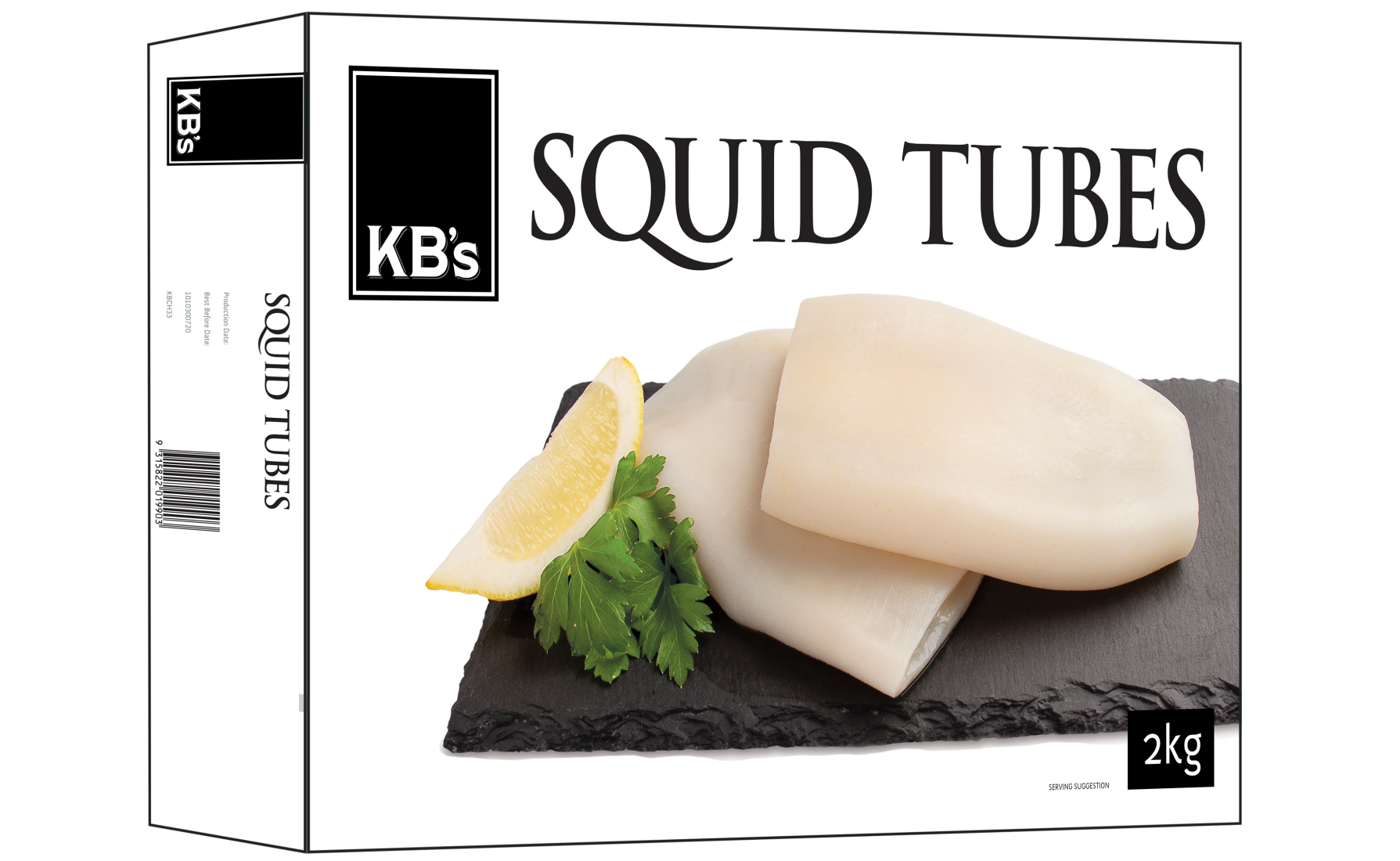 KB's Squid Tubes - KB Seafood Co