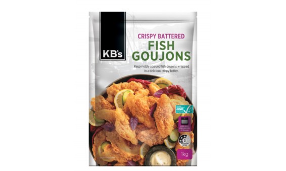 KB's Crispy Battered Fish Goujons - KB Seafood Co